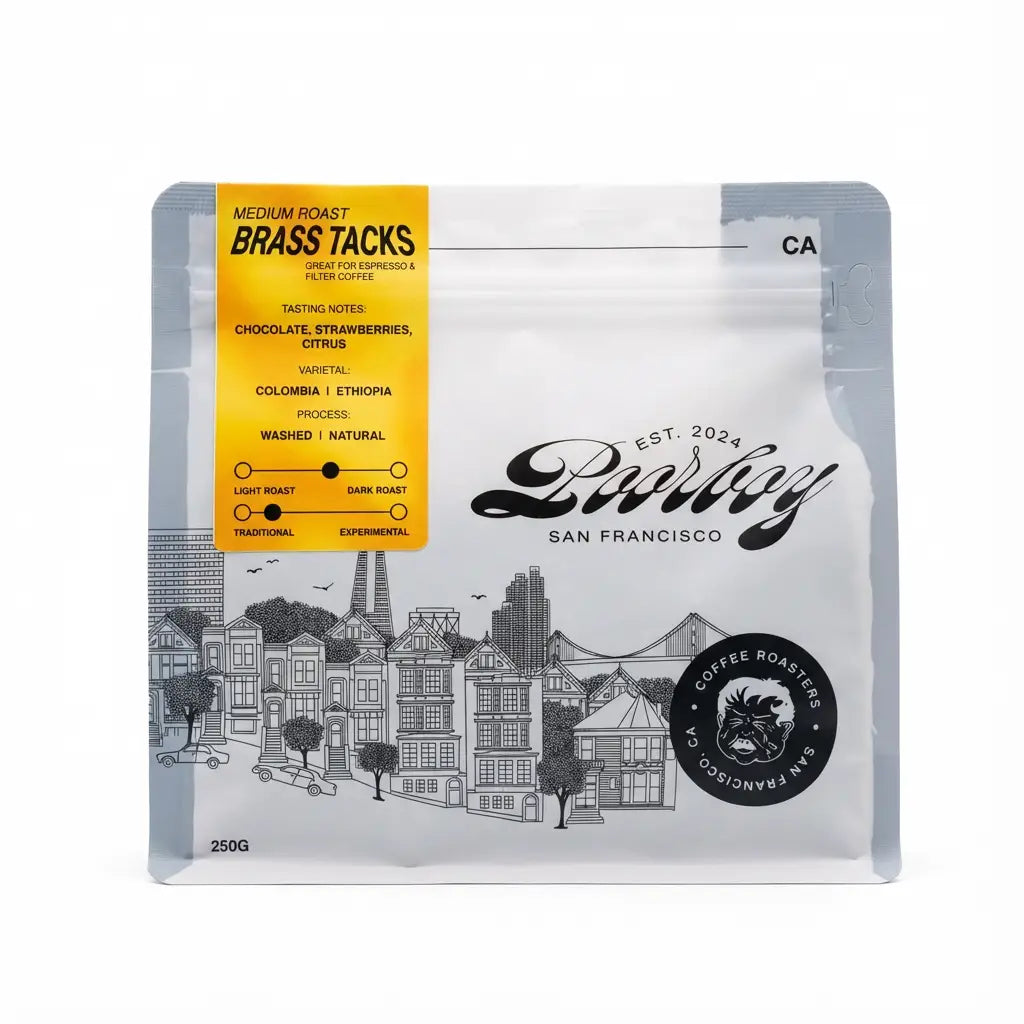 Brass Tacks - House Blend – Poorboy Coffee